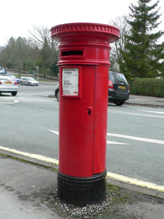 The Red Post Box: A Royal British Icon – The Lady in Waiting